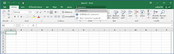 แนะนำการใช้งาน Microsoft Excel 2016