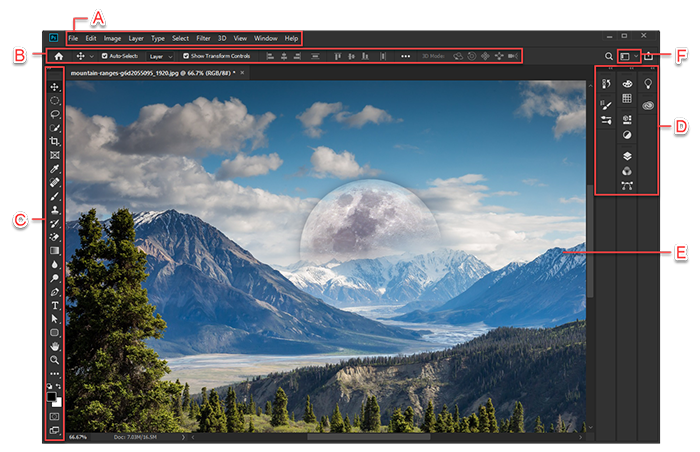 เรียนรู้และเริ่มใช้งานโปรแกรม Adobe Photoshop CC